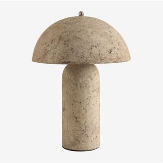 Sklum Noreia Papiermach&eacute;-Tischlampe Wei&szlig;