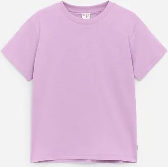 Arket T-Shirt Mit Rundhalsausschnitt -Lila