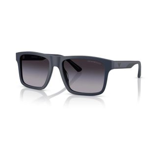 Emporio Armani Square Sonnenbrillen - - Accessories - Herren - Blau - 57 MM