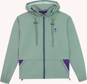 Faguo Blouson imperm&eacute;able vert clair - HUELGOAT OTD