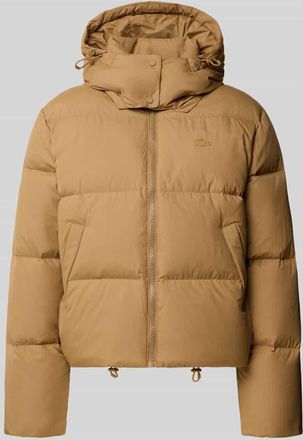 Lacoste Regular Fit Pufferjacke mit abnehmbarer Kapuze