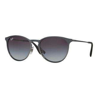 Ray-Ban unisex, Accessoires, Gris, Taille: 54 MM Lunettes de Soleil Erika M&eacute;tal Verre D&eacute;grad&eacute; Gris