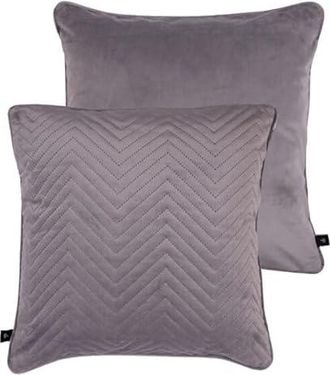Chic Home Velours Bezug Regular CHIC 45x45 grau