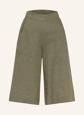 Lilienfels Lilienfels Leinenshorts gruen