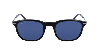 Lacoste Mens L992S Rectangular Sunglasses, Black, One Size