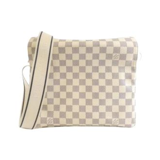 Louis Vuitton Pre-owned Naviglio Damier Azur Shoulder Bag - Femme - Pre-owned - Beige - Taille: ONE Size