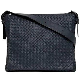 Bottega Veneta Pre-owned Vintage Messenger Bag - - Pre-owned - Herren - Blau - ONE SIZE