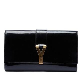 Saint Laurent Sac bandouli&egrave;re Chyc Ligne Pre-owned - Femme - Pre-owned - Noir - Taille: ONE Size