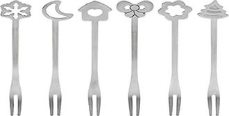 Thun Gabeln Set - Wintergeschenke Linie - Geschenkidee zu Weihnachten 2022 - Edelstahl - 11,5 cm