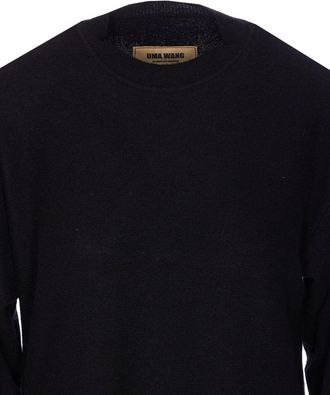 Uma Wang Cashmere Crewneck Sweater - Black