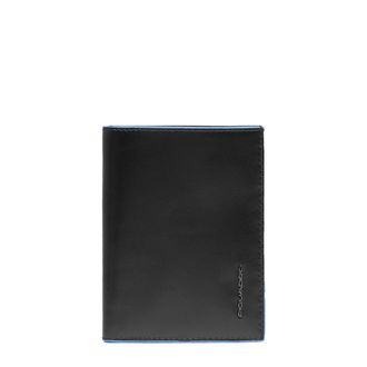 Piquadro unisex, Accessoires, Noir, Taille: ONE Size Vertical Wallet