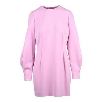 Dolce & Gabbana Robe Courte &agrave; Col Rond - Femme - Robes - Rose - Taille: 44 FR