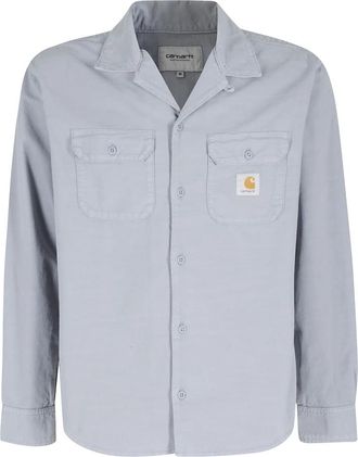 Carhartt Work in Progress Homme, Chemises, Bleu, Taille: M Kelsey Shirt