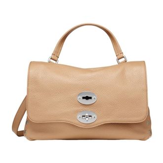 Zanellato Femme, Sacs, Beige, Taille: ONE Size Sac bandouli&egrave;re Postina S