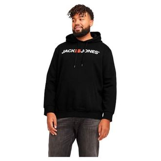 Jack & Jones Pull &agrave; capuche pour homme avec logo, Noir, 7XL