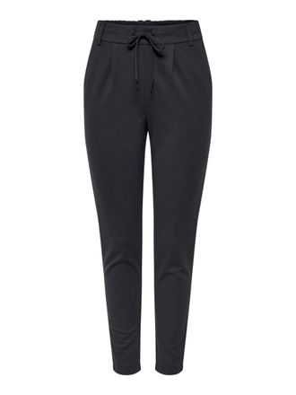 Only Damen Onlpoptrash Life Easy Col Pant PNT Noos Regular Fit Hose Mit Kordelzugverschluss F&uuml;r Lounge Und Freizeit, Blue Graphite,XS / 32L
