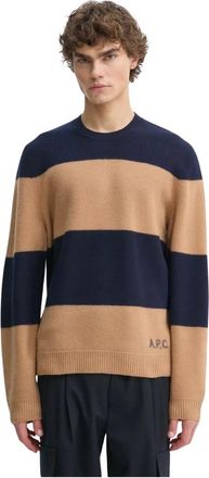 A.P.C. A.p.c., Herren, Strickwaren, Braun, MGr&ouml;&szlig;e