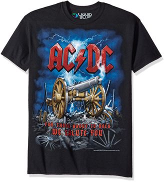 Liquid Blue Herren Cannon Carnage T-Shirt, Schwarz, L