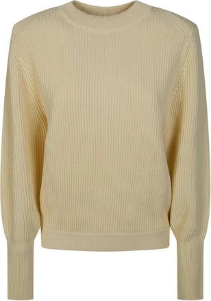 Victoria Beckham Pull Col Rond - Beige
