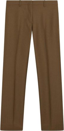 Burberry Pantalon Shelley - Femme - Pantalons - Brun - Taille: 36 FR