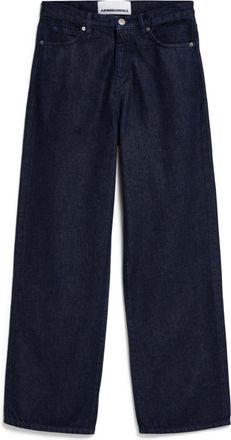 Armedangels Damen Wide Jeans Tencel Lyocell Mix ENIJAA Flow Regular Fit Rinse