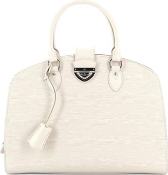 Louis Vuitton Pont Neuf Handbag Epi Leather GM satchel - Nude