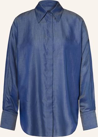 HUGO BOSS Hemdbluse Biveni blau