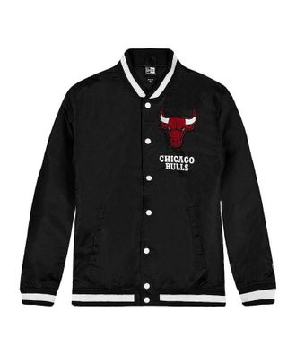 New Era Sweatjacke New Era NBA Chicago Bulls Logo Varsity Jacke Nylon