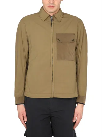 Ten c Polyamide Mid-Layer Jacket - Brown