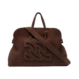 Casadei Park Avenue Velours Tasche - - Bags - Damen - Braun - ONE SIZE