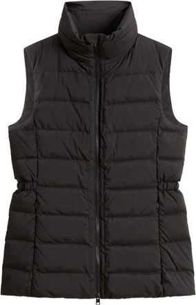 Woolrich Femme, Vestes, Noir, Taille: 40 FR Veste Duvet Noire Microfibre Déperlante