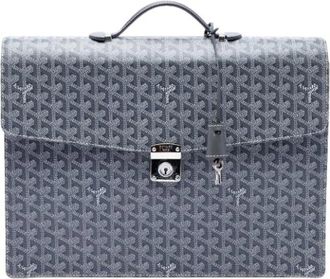 Goyard Pre-owned Serviette Chypre - Femme - Pre-owned - Gris - Taille: ONE Size