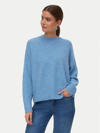 Vero Moda Pullover Vmboom 10320463 Himmelblau Loose Fit