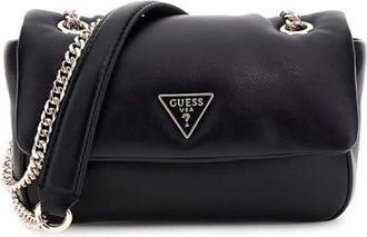 Guess sac à épaule bandoulière Sunetra Mini Convertible Crossbody Flap Black noir