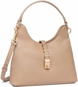 Replay Sac à Bandoulière pour Femme, en Simili Cuir, Beige (Sable 049), Taille Unique