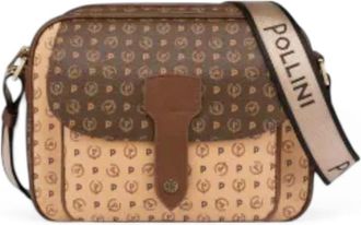 Pollini Femme, Sacs, Brun, Taille: ONE Size Sac bandouli&egrave;re