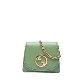 Gucci Pre-owned Blondie Wallet on Chain - - Pre-owned - Damen - Gr&uuml;n - ONE SIZE