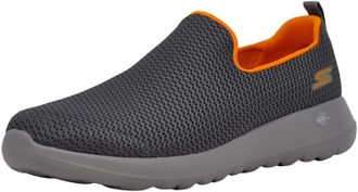 Skechers Go Walk Max-Athletic Air Mesh Halbschuh f&uuml;r Herren zum Hineinschl&uuml;pfen, Dunkelgrau, 14 X-Wide