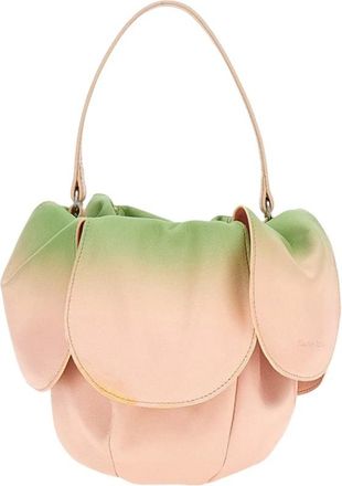 Simone Rocha Femme, Sacs, Rose, Taille: ONE Size Flower Petal Leather Clutch Bag