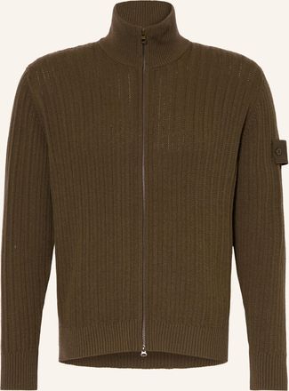 Stone Island Strickjacke Ghost gruen