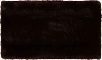 Frankie Shop Loop-Schal Ginevra Aus Kunstfell braun