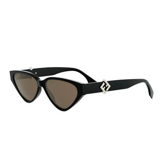 Fendi FF Diamonds Sonnenbrille - - Accessories - Damen - Schwarzk - 57 MM