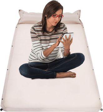 Generic Luftmatratze, Isomatte f&uuml;r Camping Campingbetten mit automatischer Inflation Erwachsene Campingmatte Bett Schlafmatte Aufblaskomfort Zuhause G&auml;stenutz