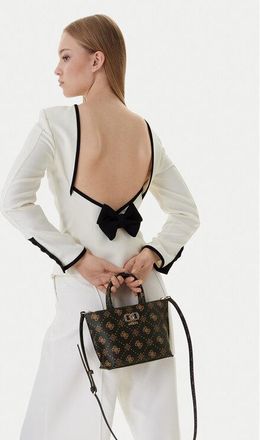 Guess Handtasche Emelie Logo Mini HWGP99 28750 Braun