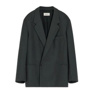 Christophe Lemaire Homme, Vestes, Vert, Taille: M Soft DB Jacket
