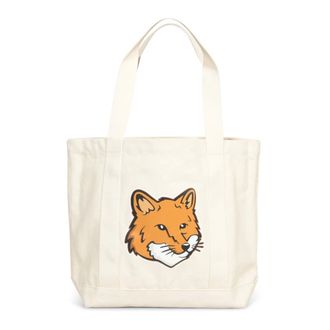 Maison Kitsun&eacute; Herren, Taschen, Wei&szlig;, ONE SIZEGr&ouml;&szlig;e