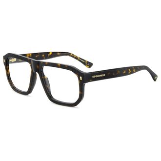 Dsquared2 Modische Brille in Braun Schildpatt - - Accessories - Herren - Braun - 57 MM