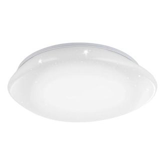 Eglo connect.z Plafonnier LED connect&eacute; Sileras-Z, lampe de plafond ZigBee, luminaire ciel &eacute;toil&eacute; contr&ocirc;lable par appli et commande vocale, blanc chaud - fr