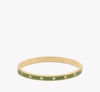 Kate Spade New York Spot The Spade Armreif Mit Scharnierverschluss Aus Emaille