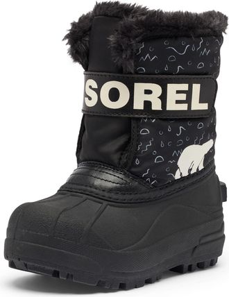 Sorel Kinderstiefel Snow Commander, Wasserdichte Au&szlig;enh&uuml;lle, Selbstsichere Bodenhaftung, 200 g Isolierung, Warmes Fleece-Innenfutter - Unisex-Kinder